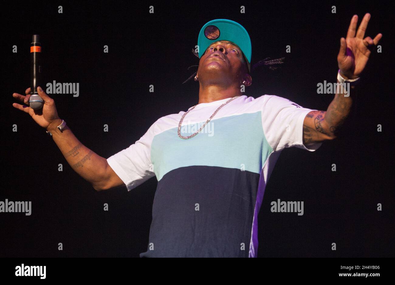 Coolio live on stage during I Love The 90â€™s show at Arena Birmingham ...