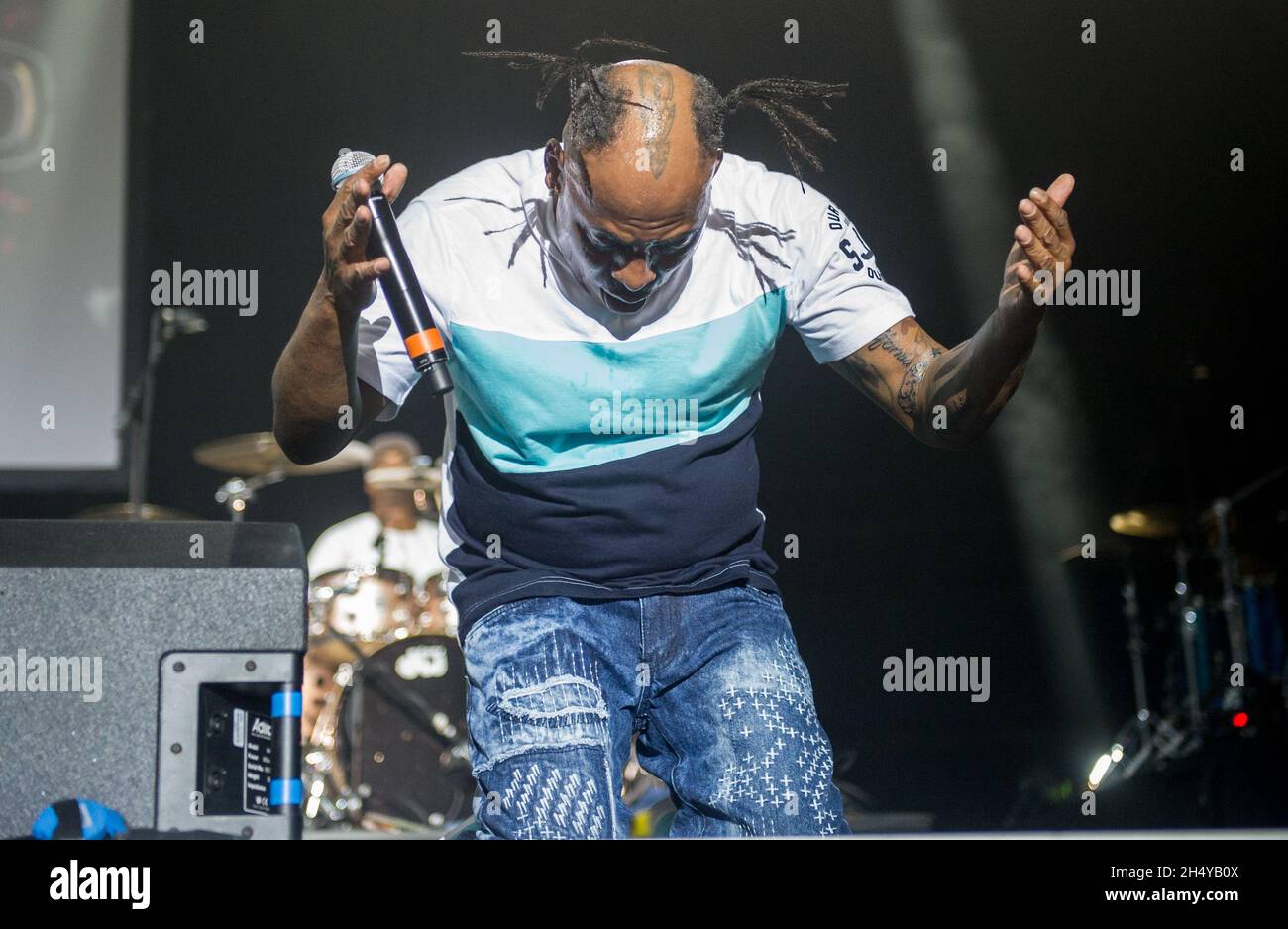 Coolio live on stage during I Love The 90â€™s show at Arena Birmingham ...