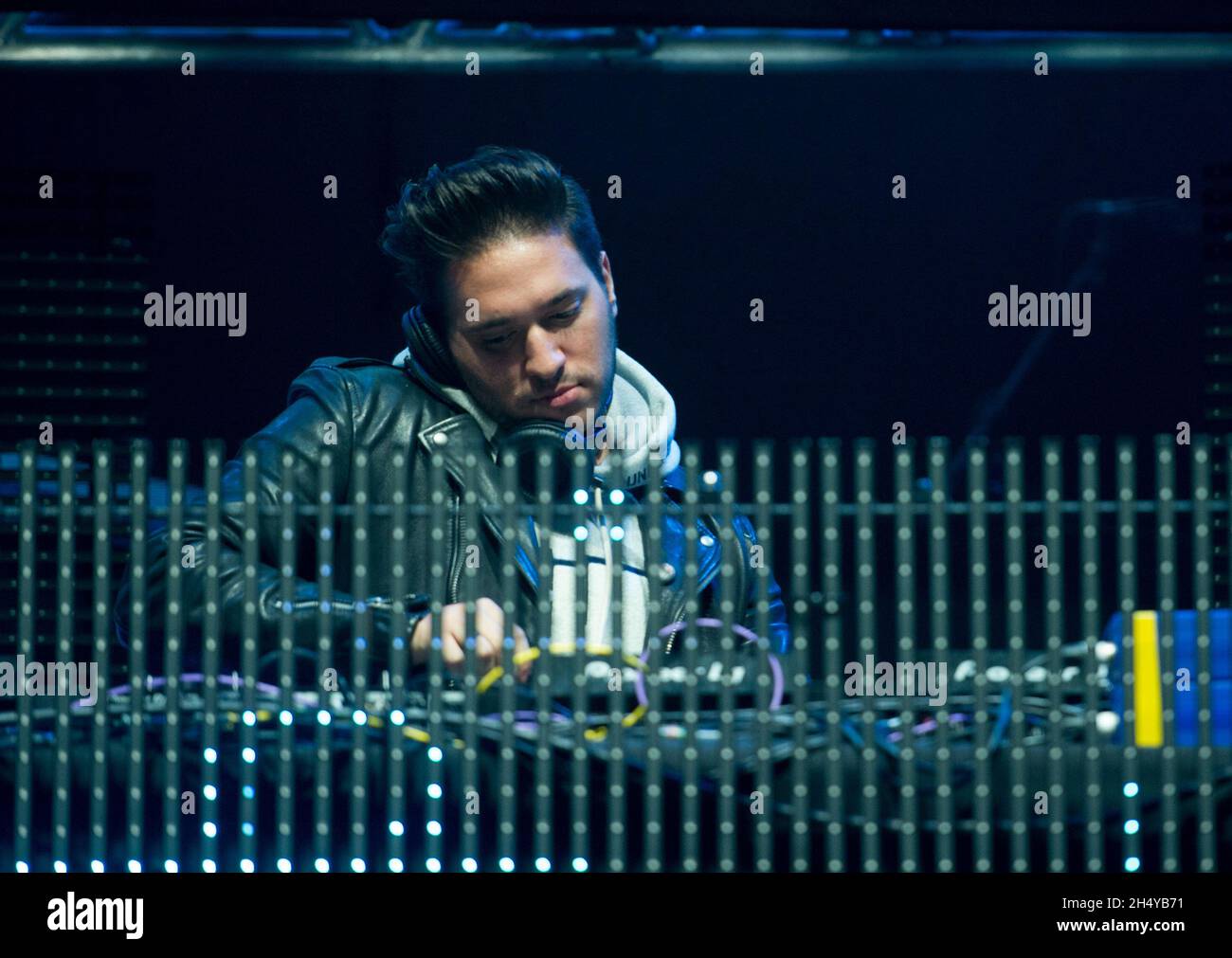 Jonas Blue performing live on stage during Free Radio Live 2017 at ...