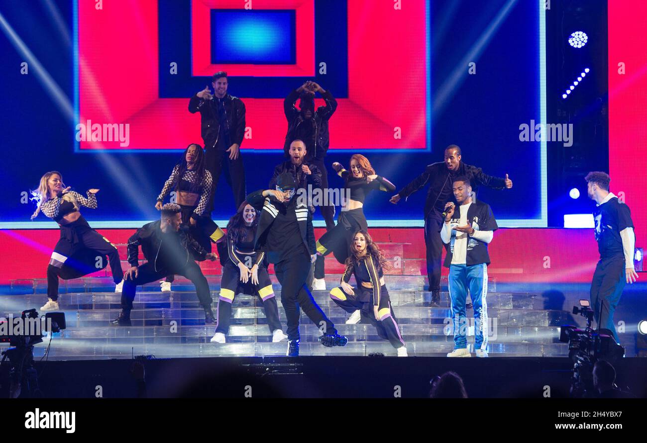 Rak-Su performs live on stage during the X Factor Live Tour at the ...