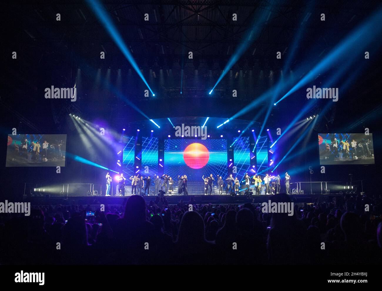 Rak-Su performs live on stage during the X Factor Live Tour at the ...