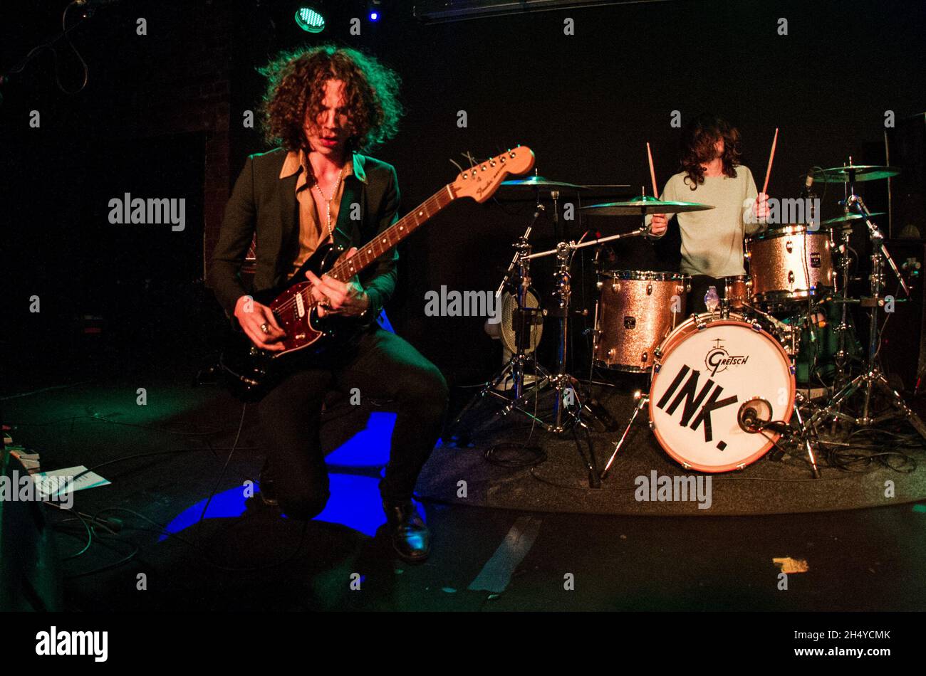 Todd Dorigo and Corey Alexander of INK. perform on stage at the Slade ...
