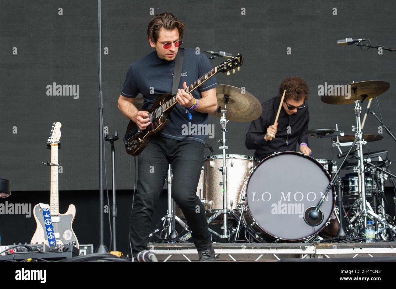 Lo Moon perform on stage on day 1 of All Points East festival in ...