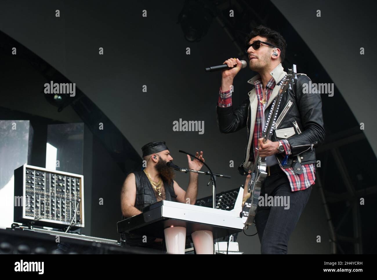 Chromeo band hi-res stock photography and images - Alamy