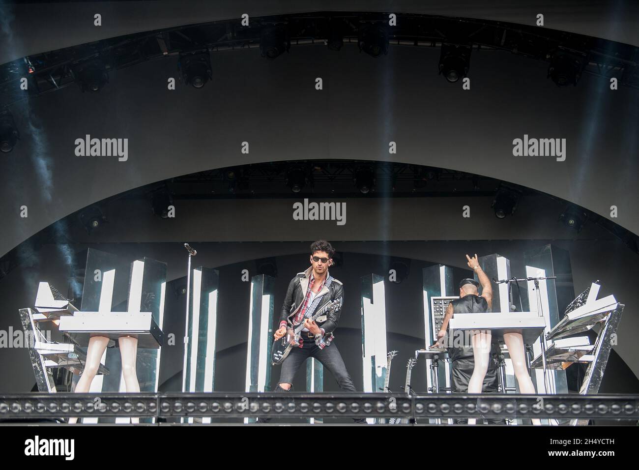 Chromeo band hi-res stock photography and images - Alamy