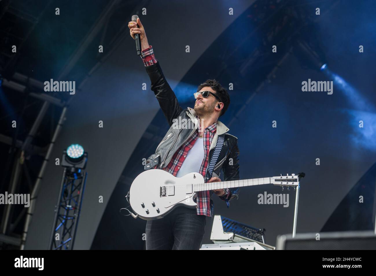 Chromeo perform on stage on day 1 of All Points East festival in ...
