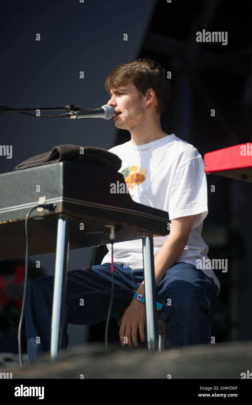 Rex Orange County performs on stage on day 2 of All Points East ...