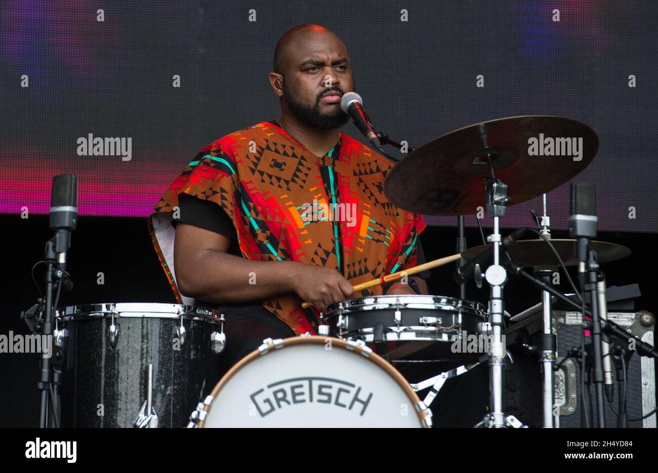 Donald Johnson of Khruangbin performs live on stage on day 3 of All ...
