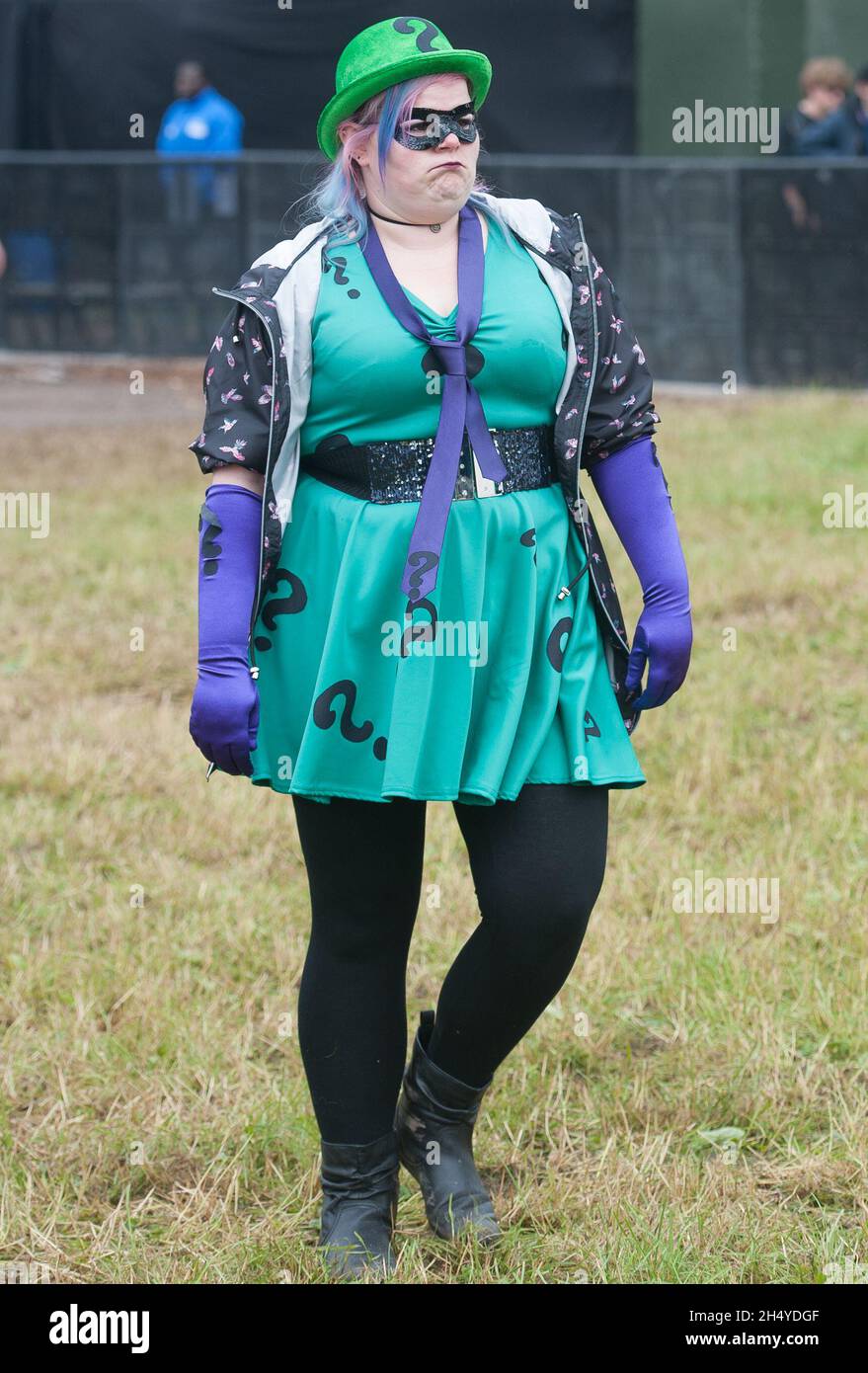 Festival goers on day 1 of Download Festival in Donington Park in ...
