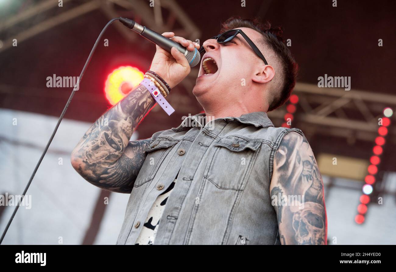 Ashley Edison of Power Quest performs live on day one of Amplified ...