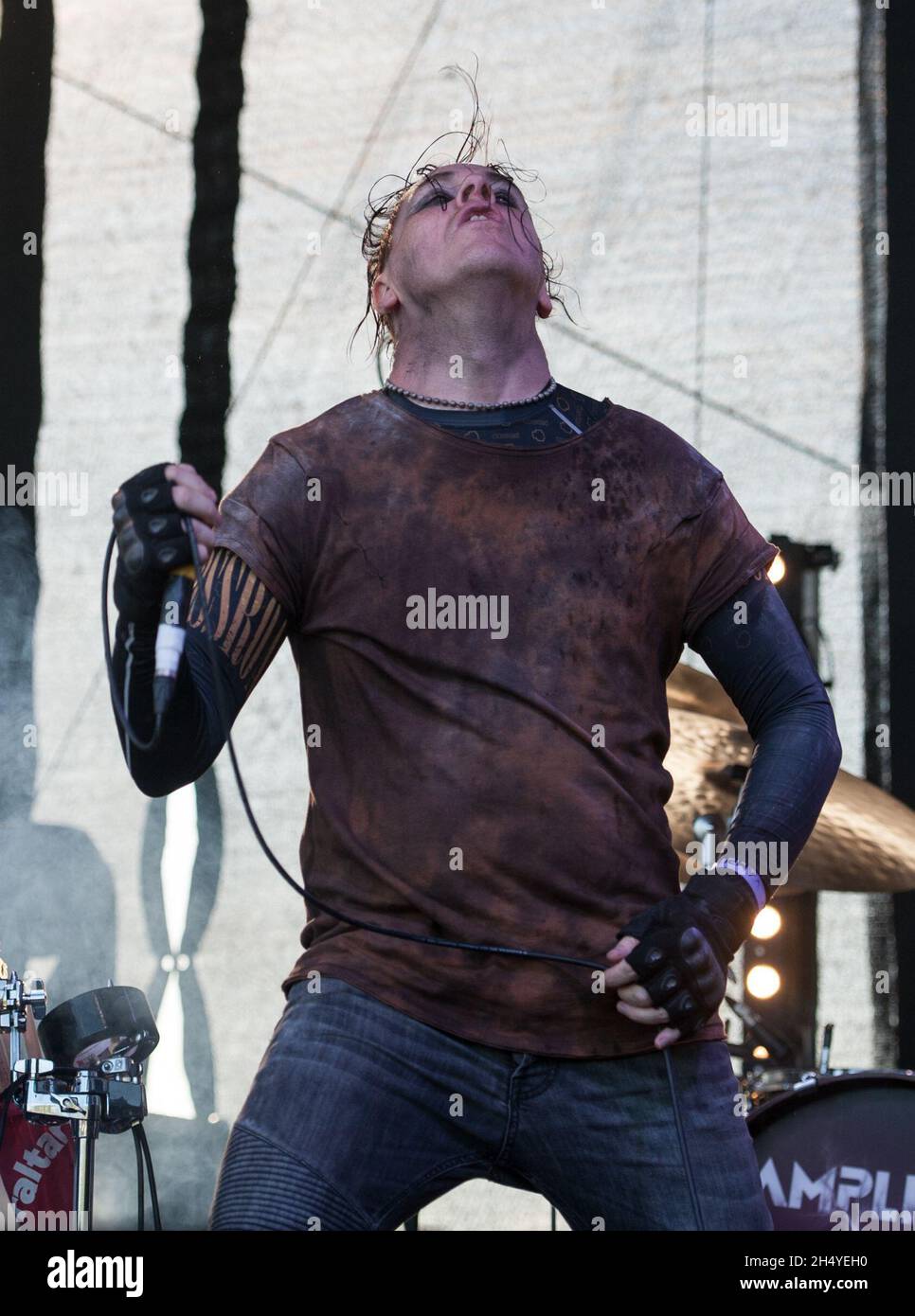 Jayce Lewis performs live on day two of Amplified Festival in ...