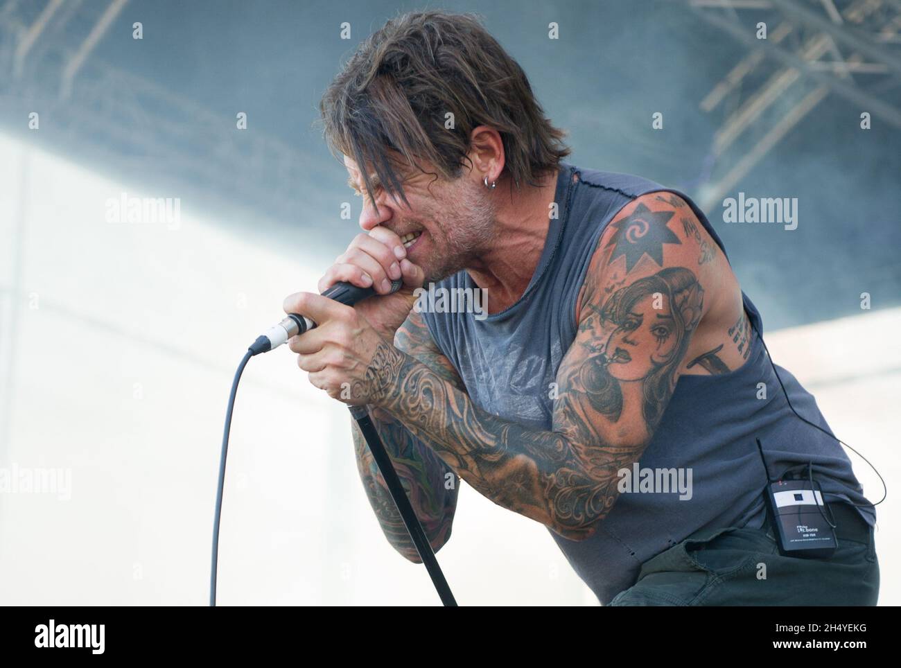 Rob Holliday of Sulpher performs live on day three of Amplified ...