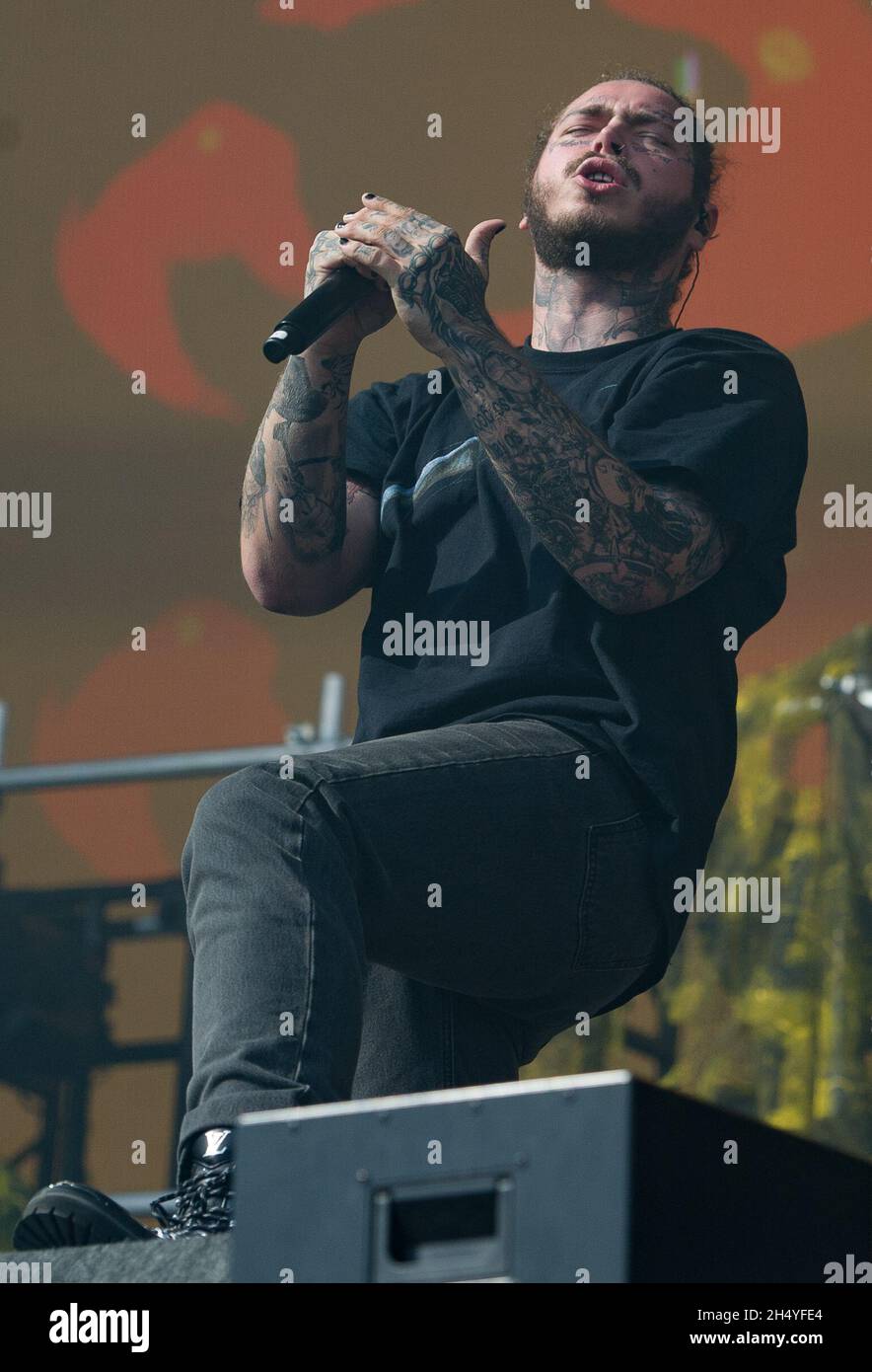Post malone stage hi-res stock photography and images - Alamy