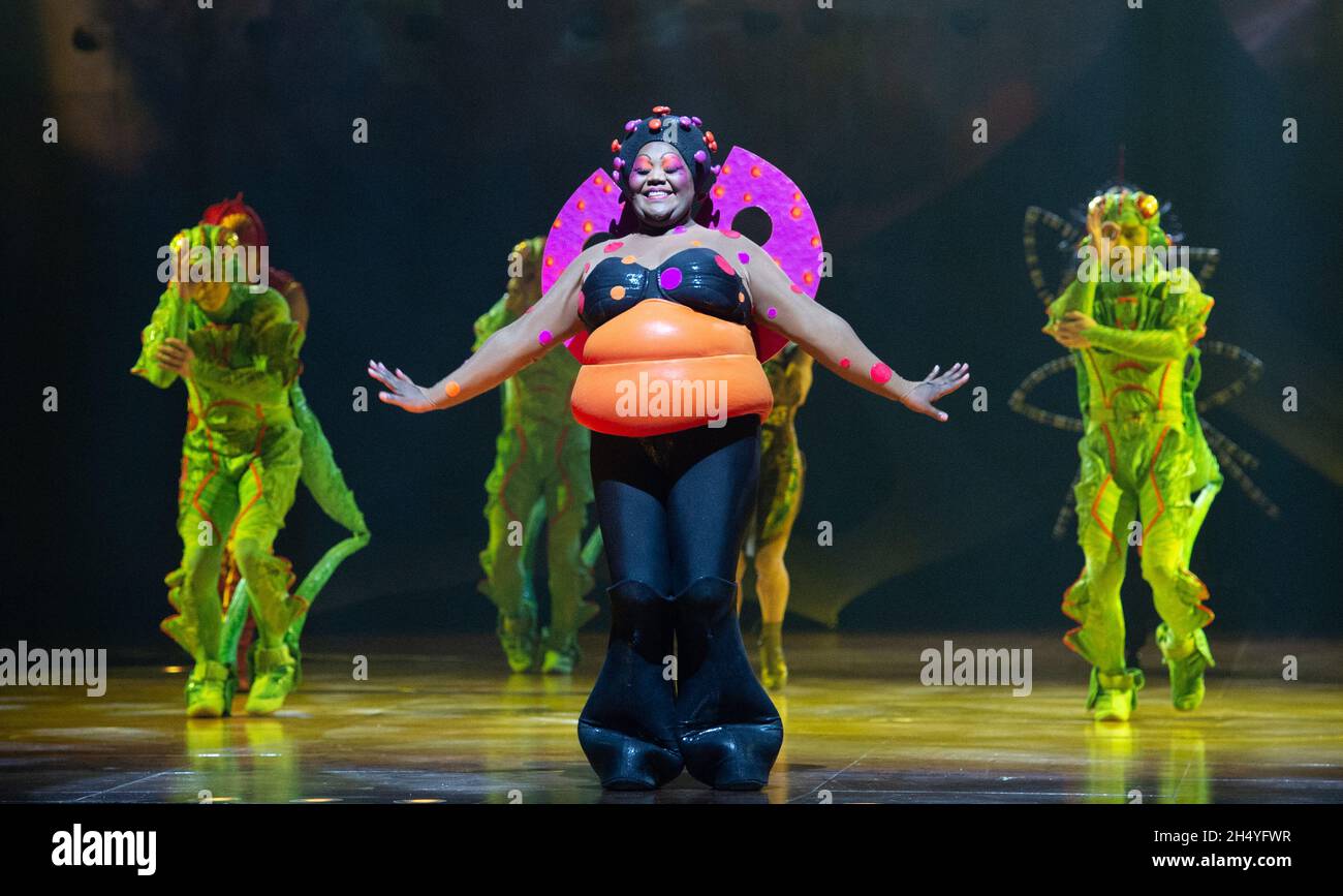 Cirque Du Soleil perform 'OVO' show on 03 October 2018 at the Arena ...