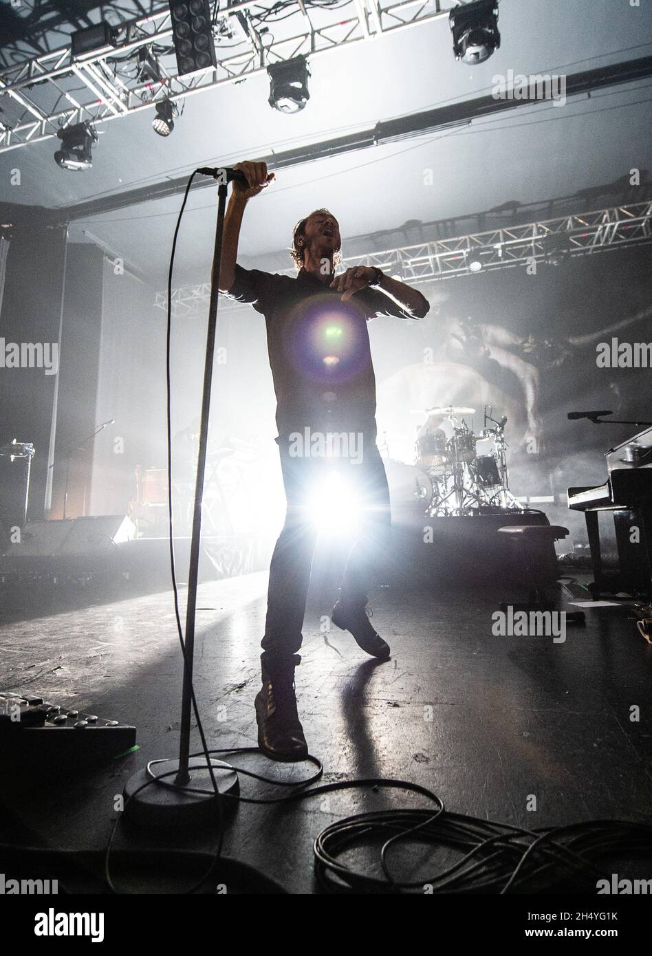 Tom Smith of Editors performs live on stage on 19 October 2018 at the ...