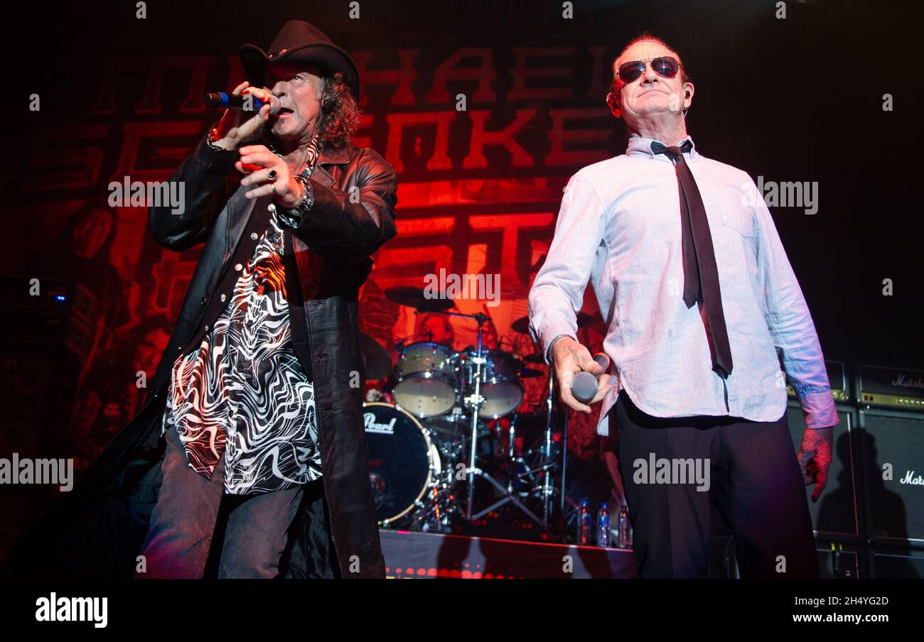 Gary Barden and Graham Bonnet of Michael Schenker Group perform live on ...