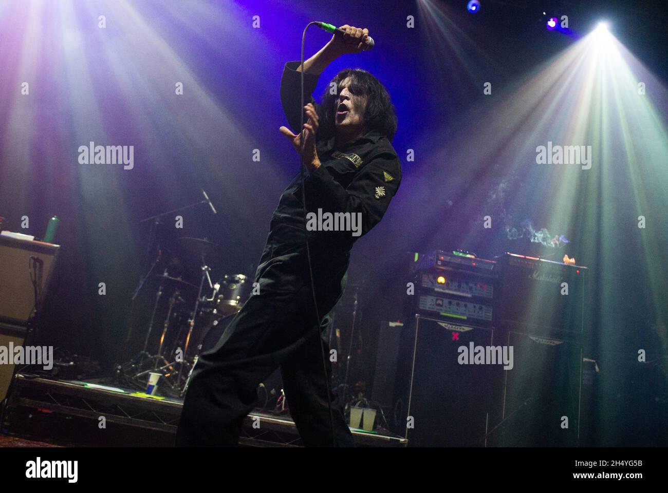 Jaz Coleman of Killing Joke performs live on stage on 09 November 2018 ...