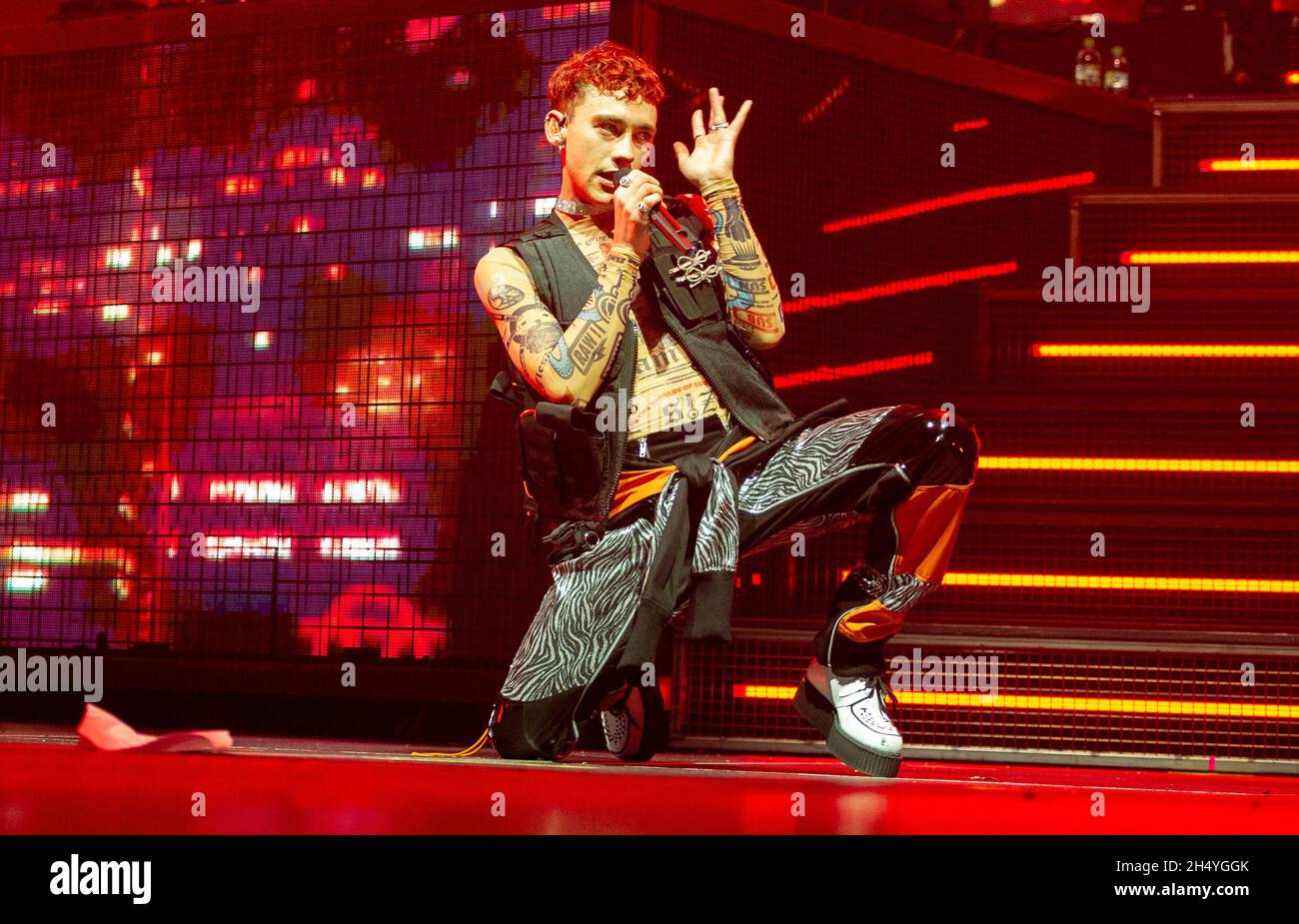 Olly Alexander of Years & Years performs on 30 November 2018 at Arena ...