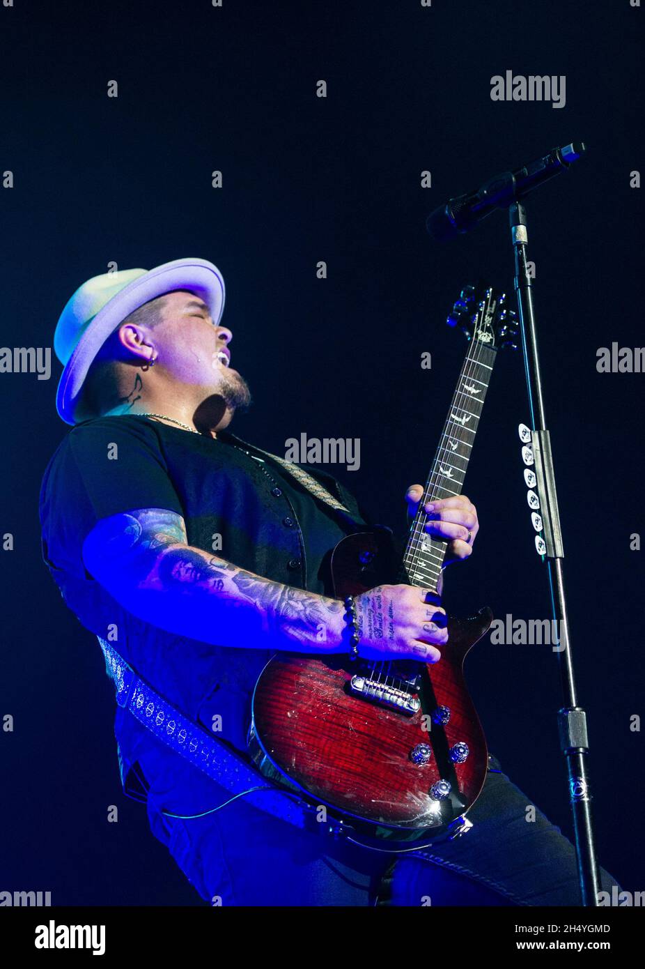 Chris Robertson of Black Stone Cherry performs on stage at Arena ...