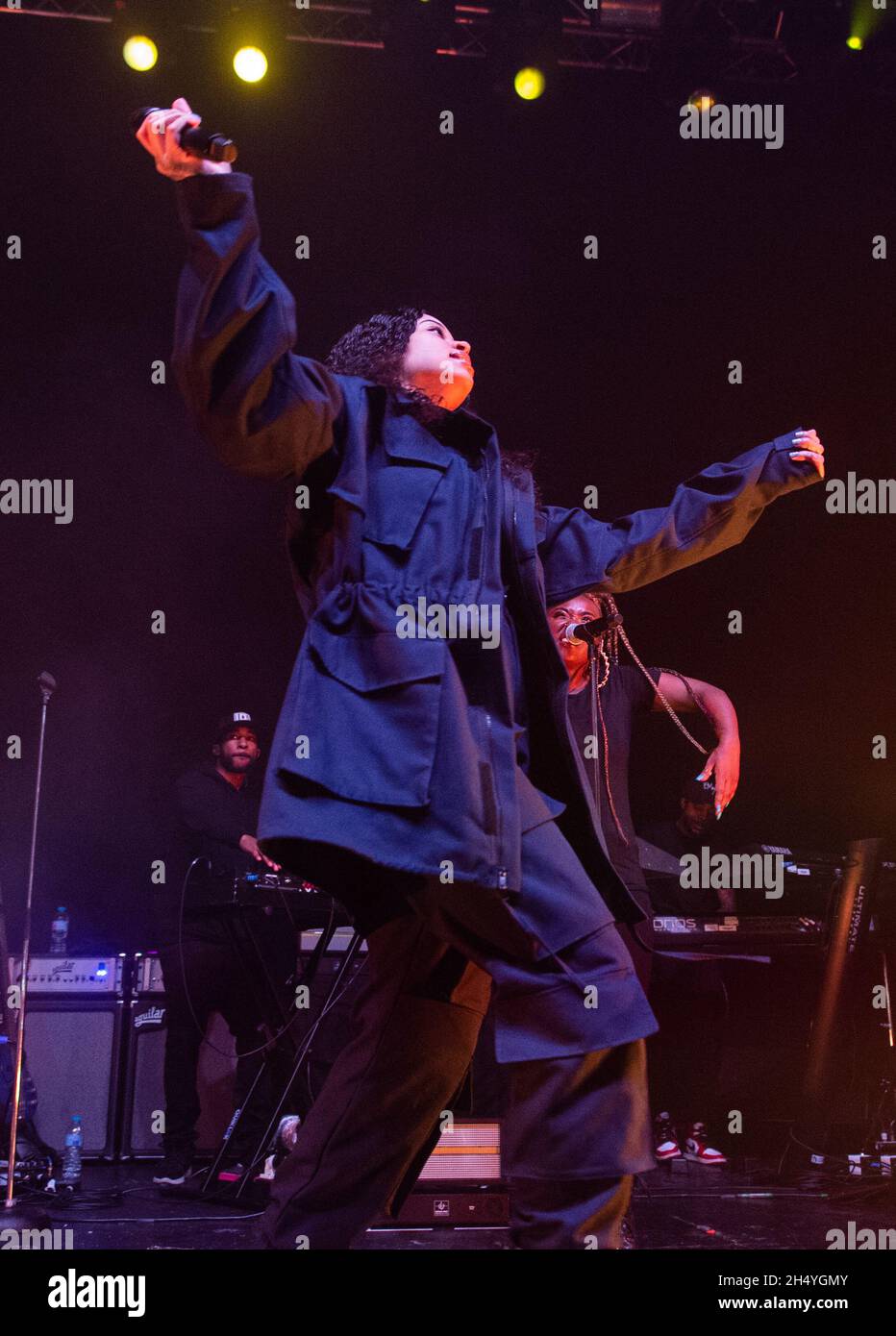 Ella Mai performs on stage at the O2 Academy on 08 January 2019 in ...