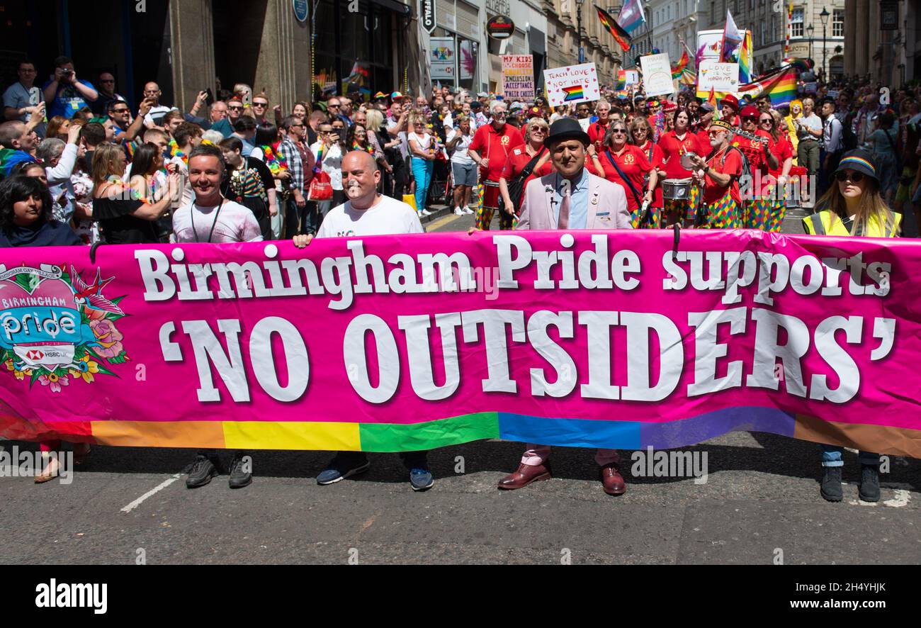 Andrew Moffat, LGBT+ Muslim campaigners Saima Razzaq and Khakan Qureshi ...