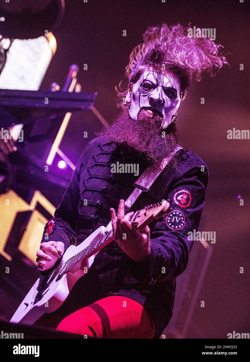 Jim root slipknot hi-res stock photography and images - Alamy