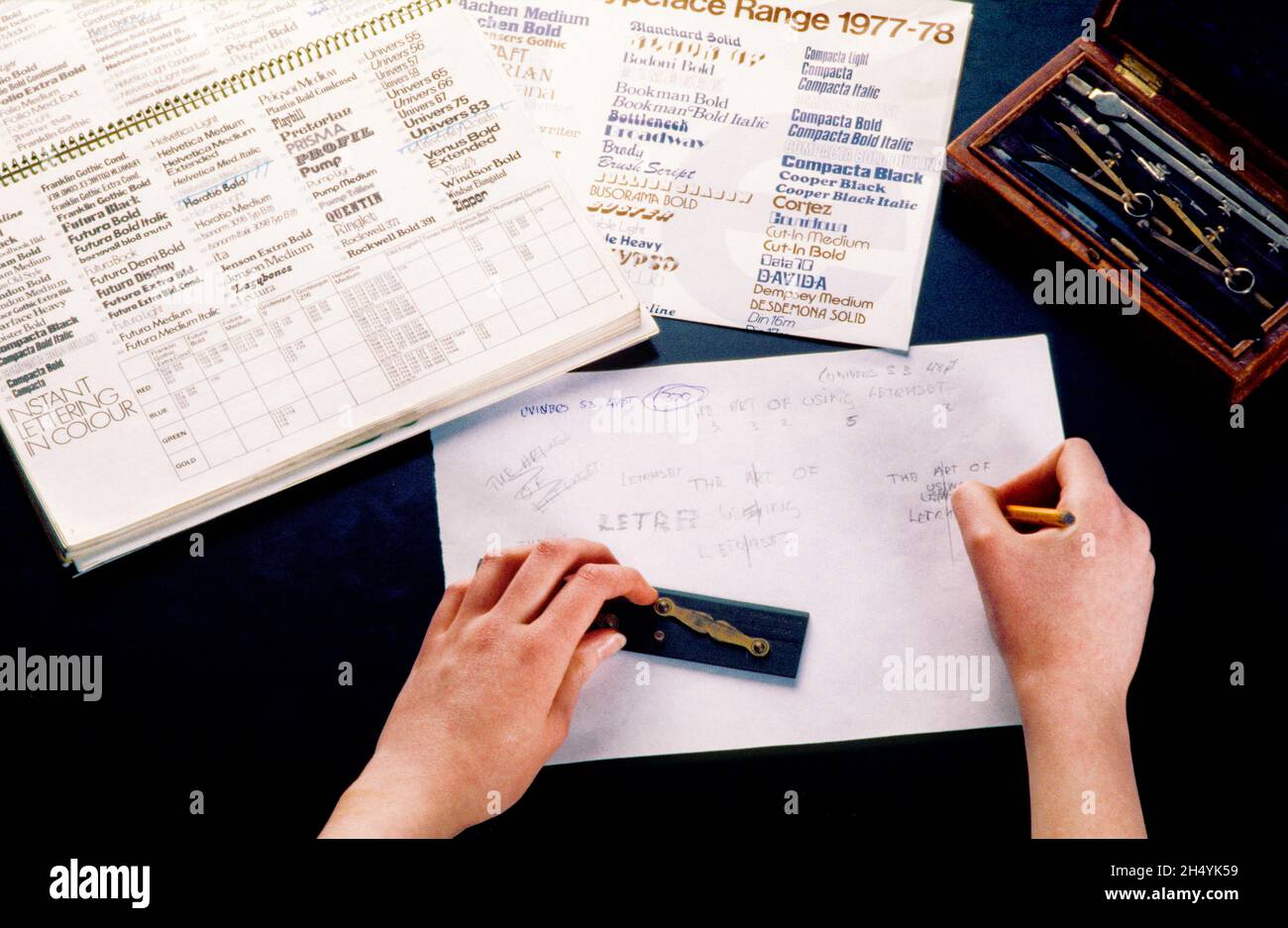 Letraset hi-res stock photography and images - Alamy