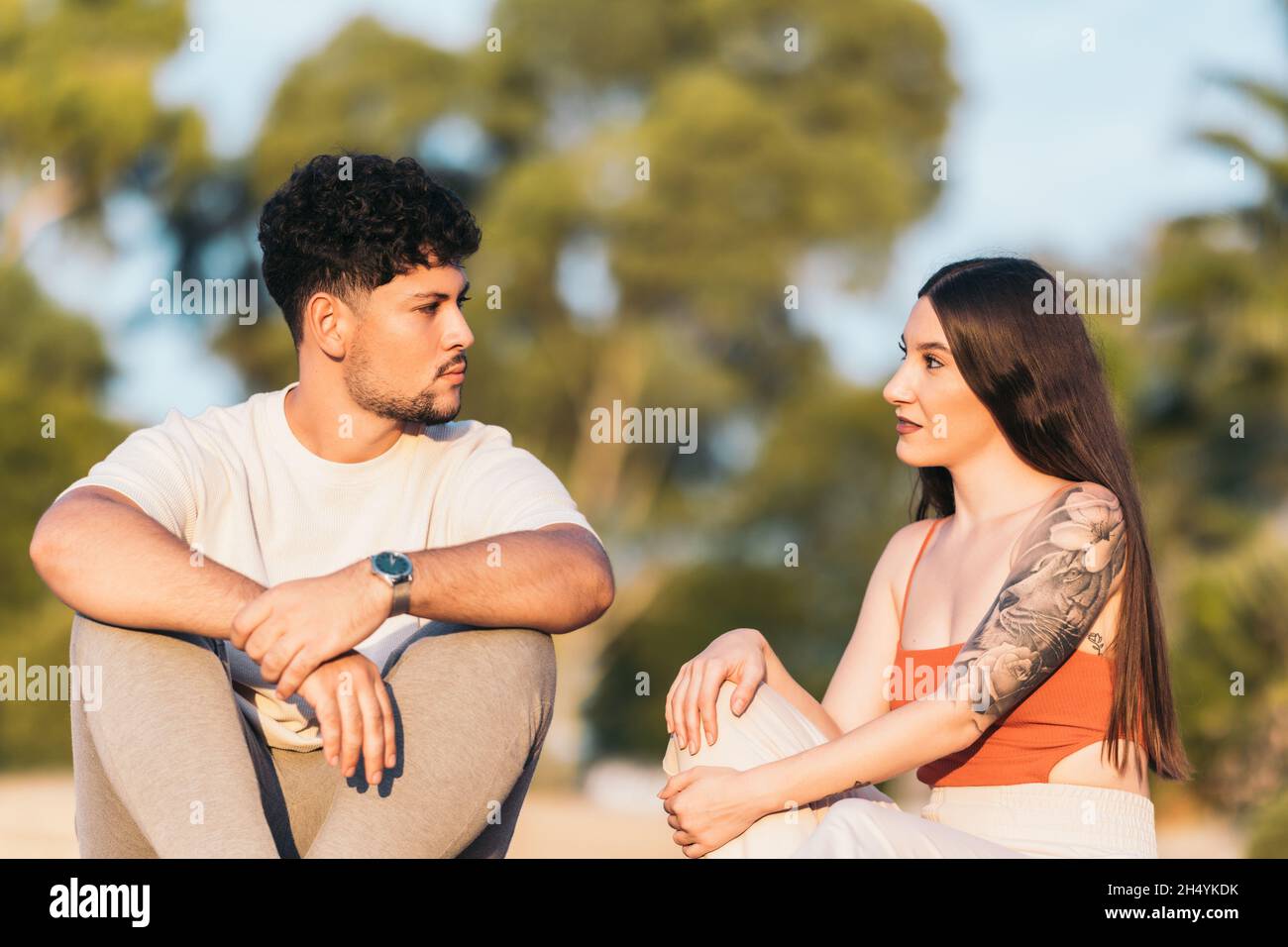 Young latin couple hi-res stock photography and images - Alamy