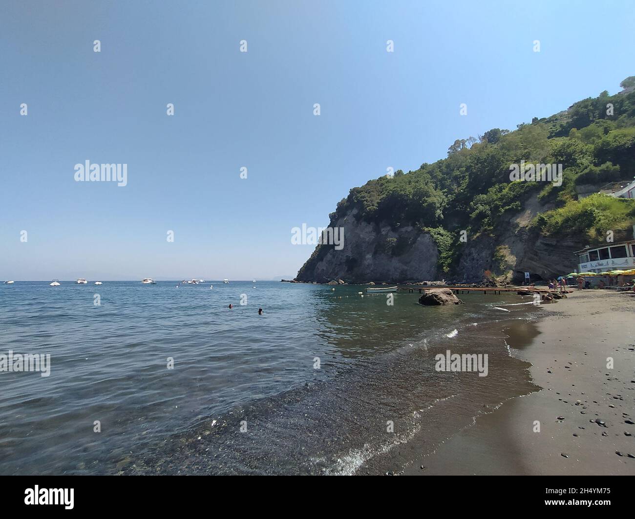 Cartaromana beach in Ischia Island, Italy Stock Photo - Alamy