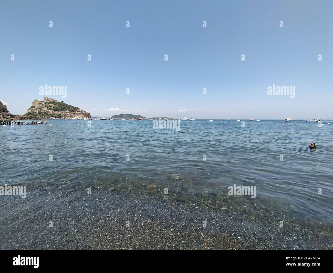 Cartaromana beach in Ischia Island, Italy Stock Photo - Alamy