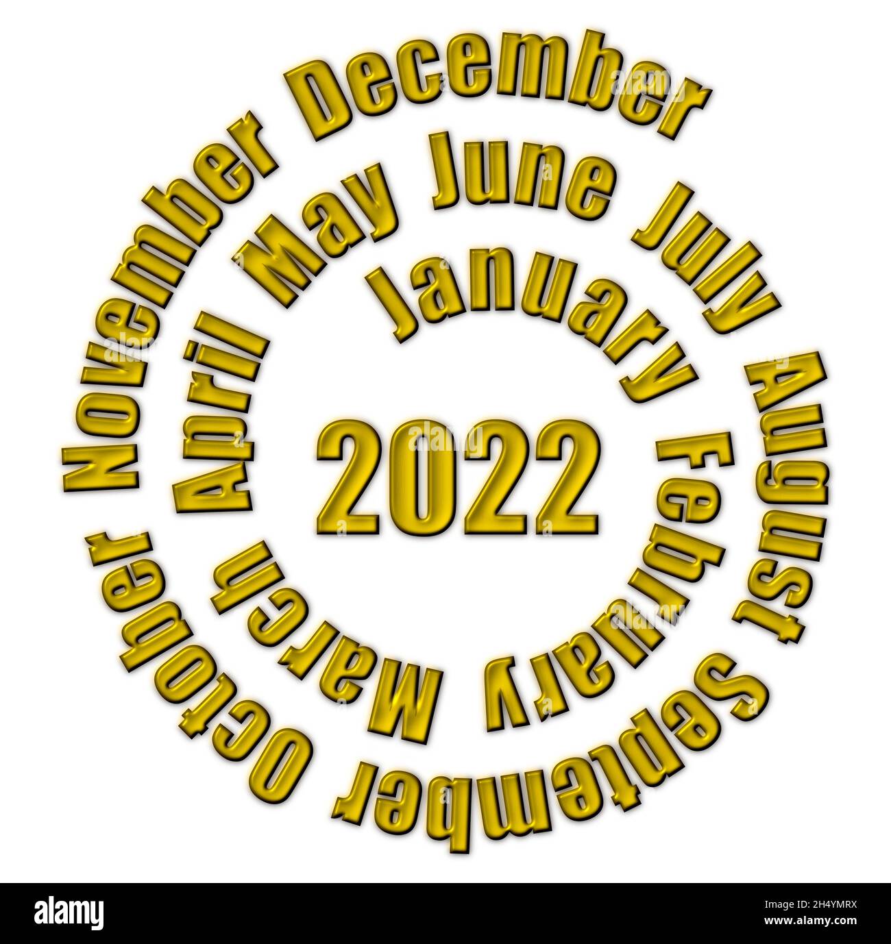 Months of the year hi-res stock photography and images - Alamy