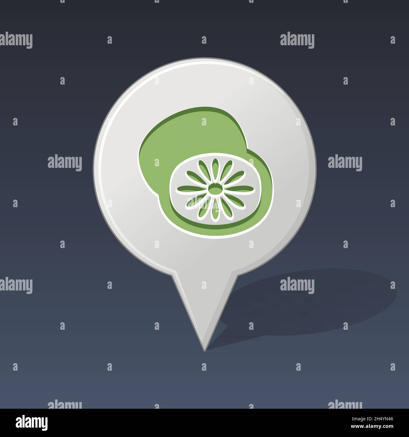 Kiwi fruit map Stock Vector Images - Alamy