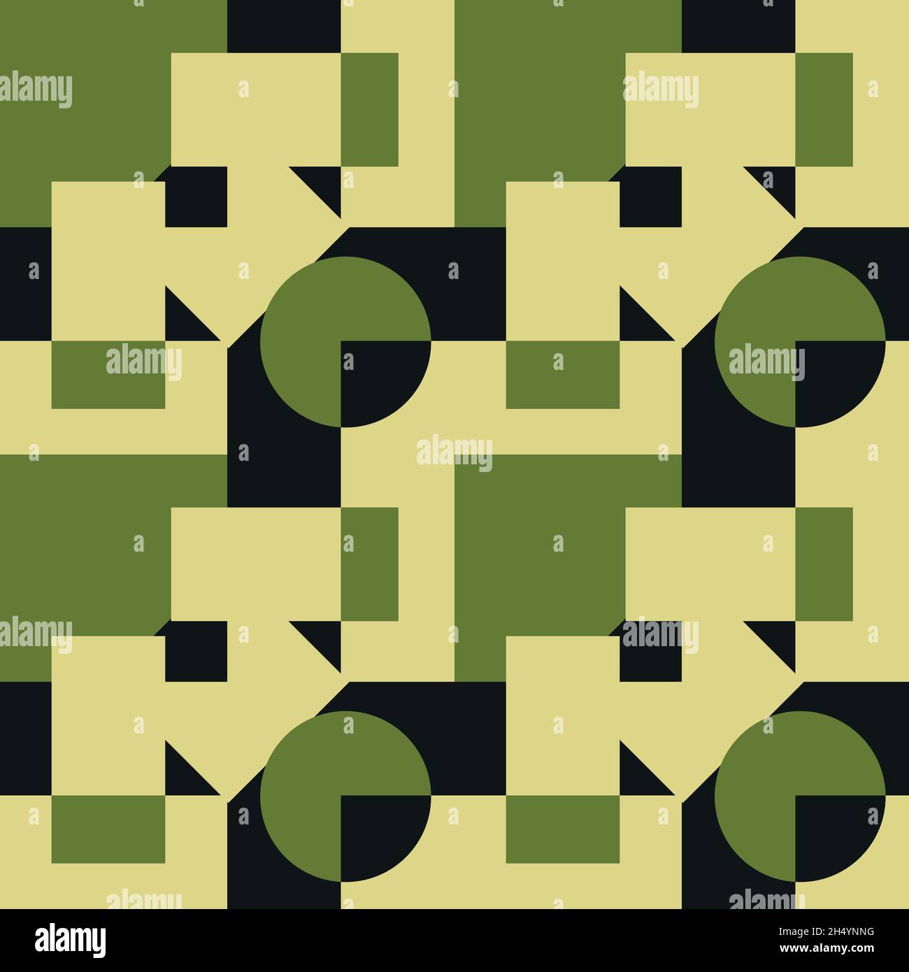 Seamless pattern, infinite texture - Illustration - on a square ...