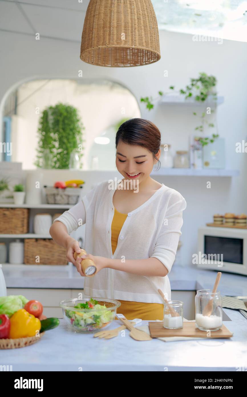 Putting Salt High Resolution Stock Photography and Images - Alamy