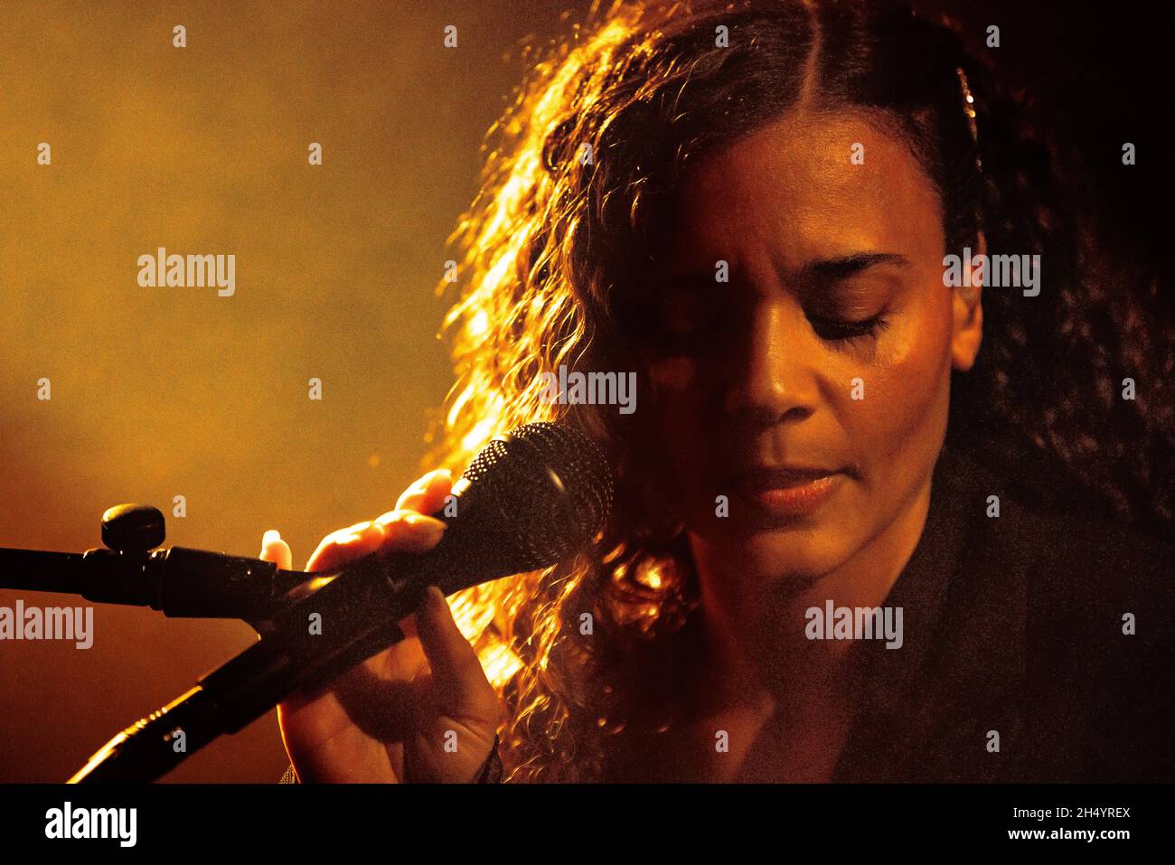 Copenhagen, Denmark. 29th, October 2021. The Danish singer, music ...