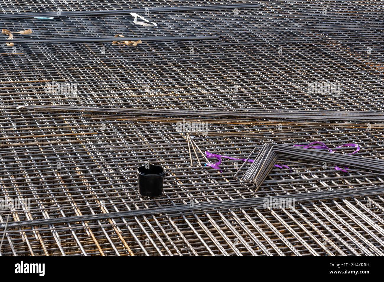 Construction site rebar in hi-res stock photography and images - Alamy