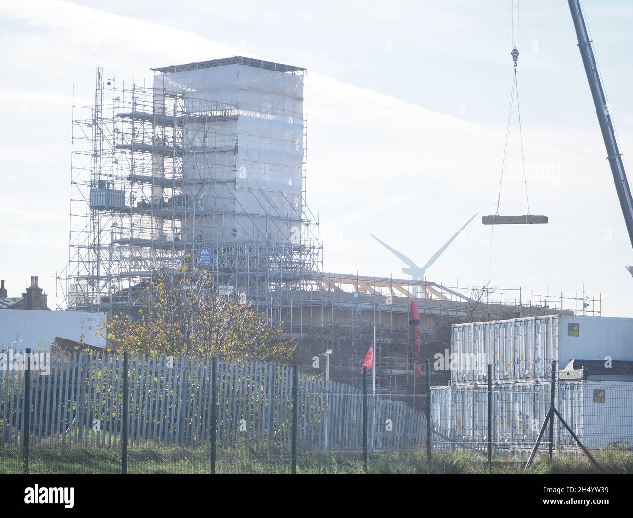 Sheerness, Kent, UK. 5th Nov, 2021. Sheerness Dockyard Church in Kent ...
