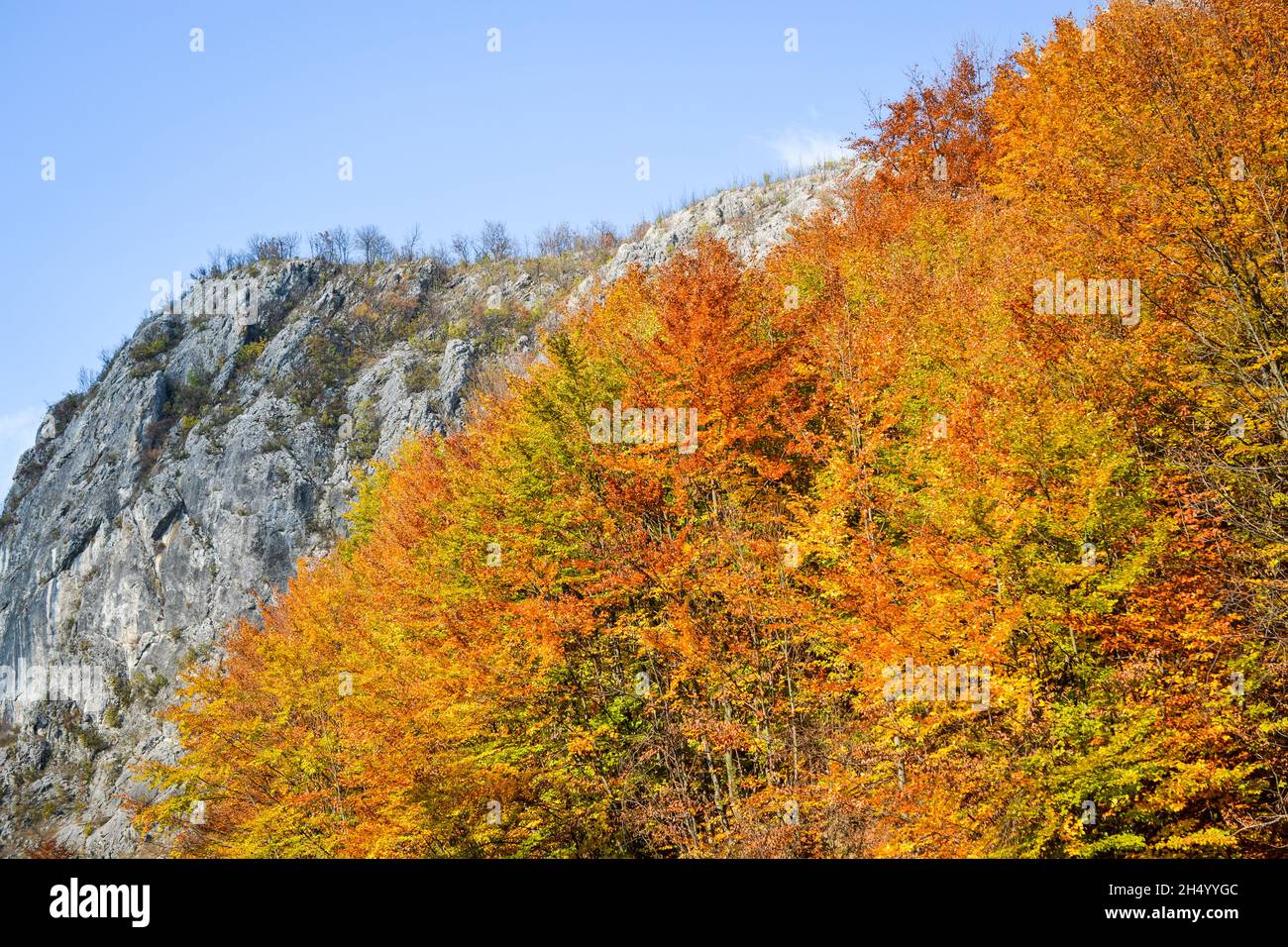 Mountain autumn scenery hi-res stock photography and images - Alamy