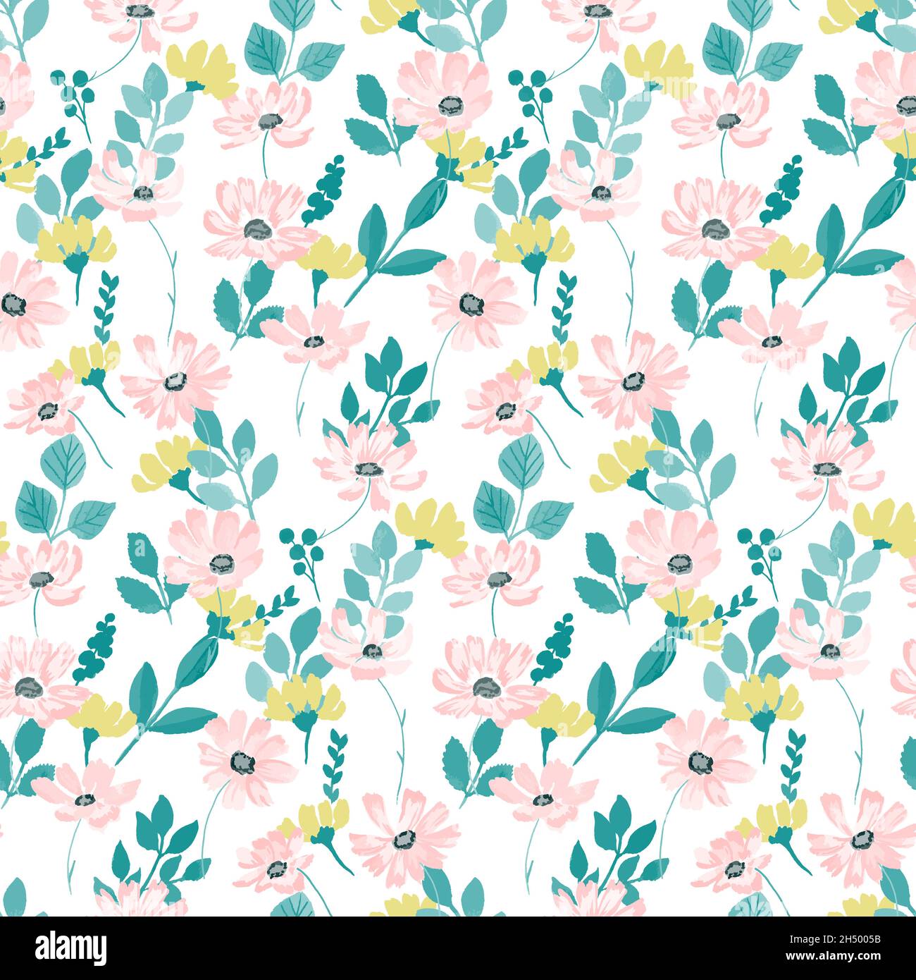 Delicate pastel seamless pattern in light colors with small, tiny ...