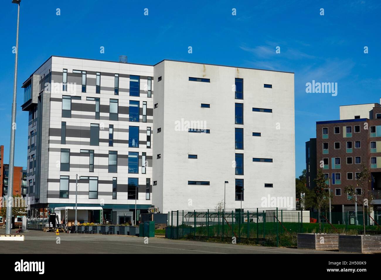 Ipswich, Suffolk, UK - 5 November 2021: Bright winter afternoon at the ...