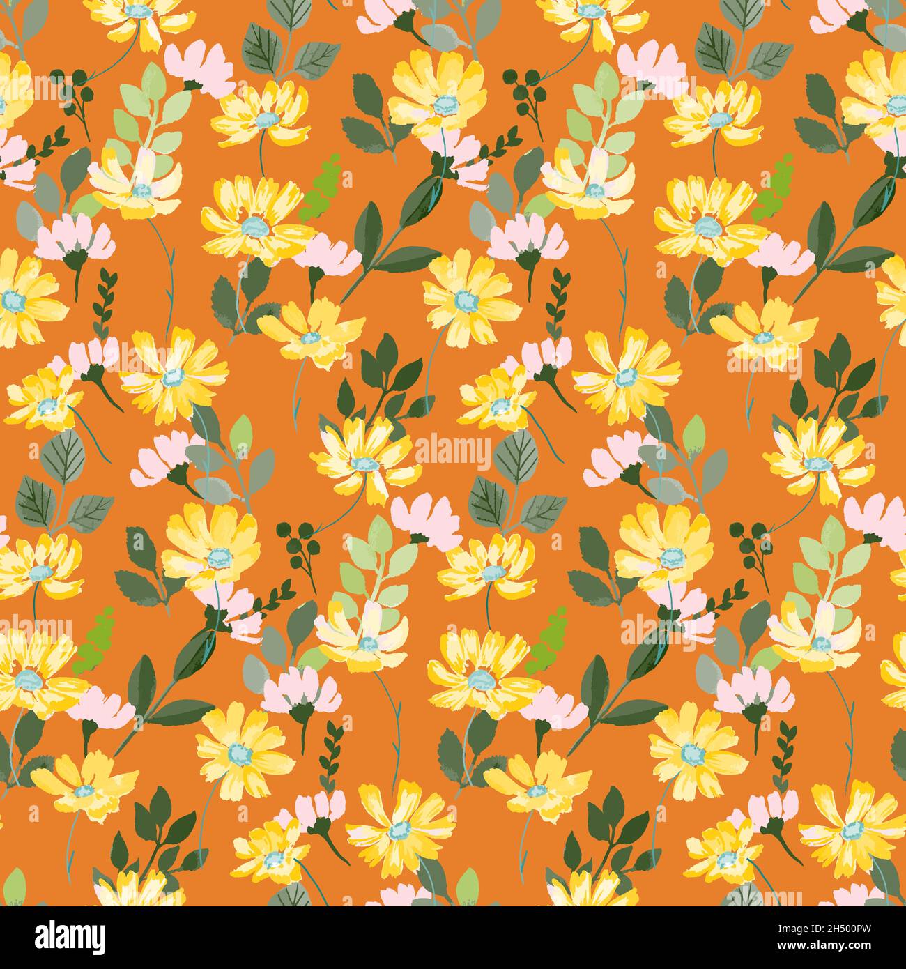 Beauty in wildflowers Stock Vector Images - Alamy