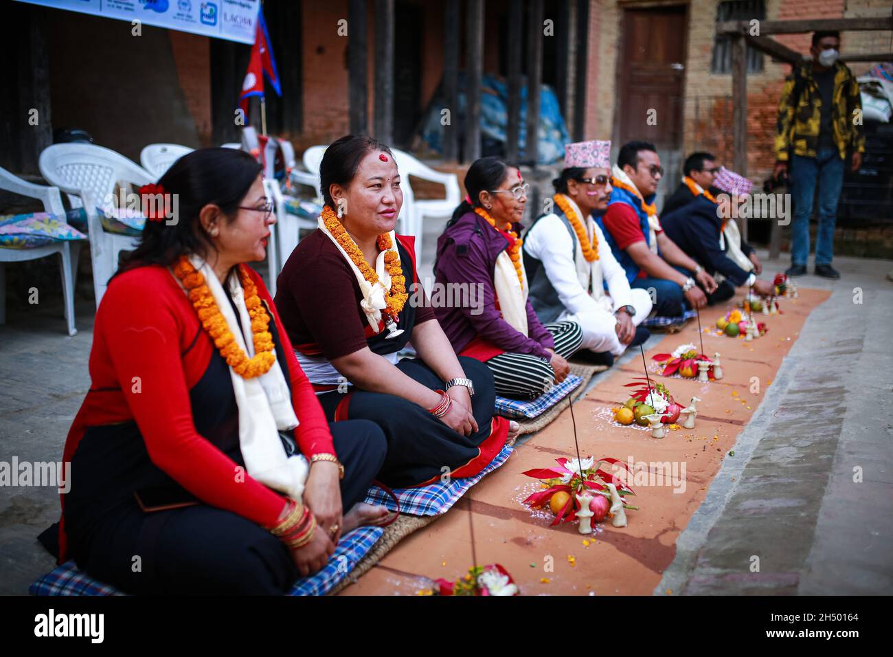 Mha puja hi-res stock photography and images - Alamy