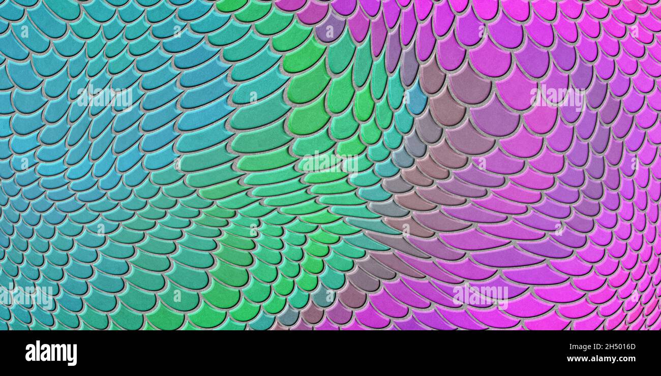 Pink green scales hi-res stock photography and images - Alamy