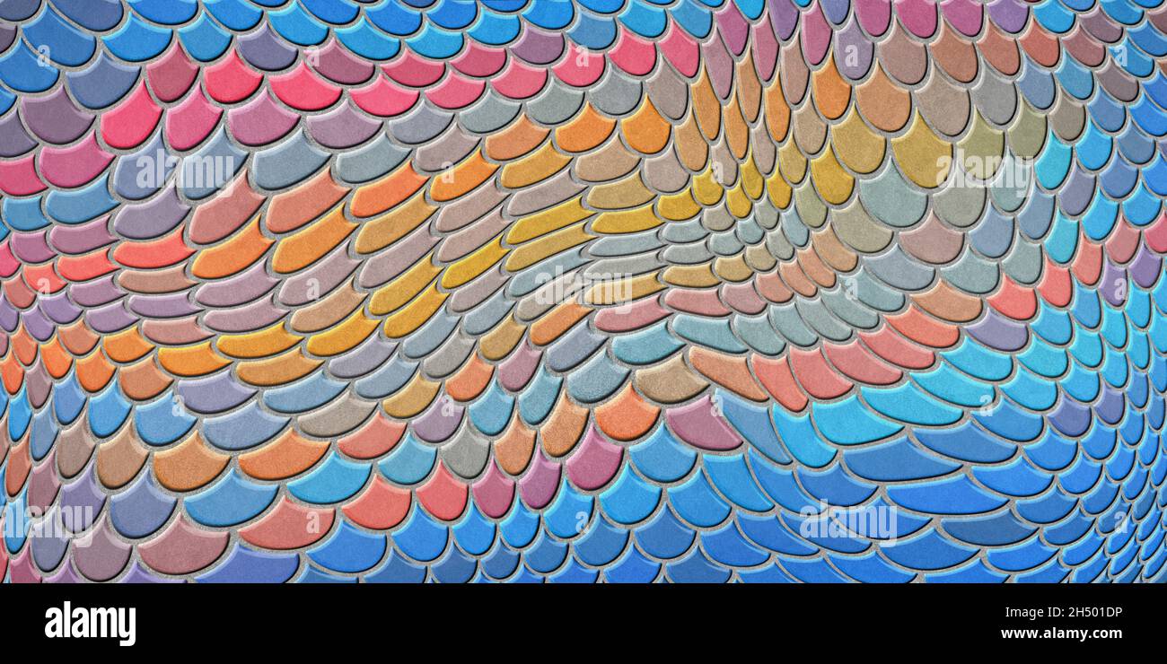 Colorful mermaid scales, fish scale, Fantasy texture Stock Photo - Alamy