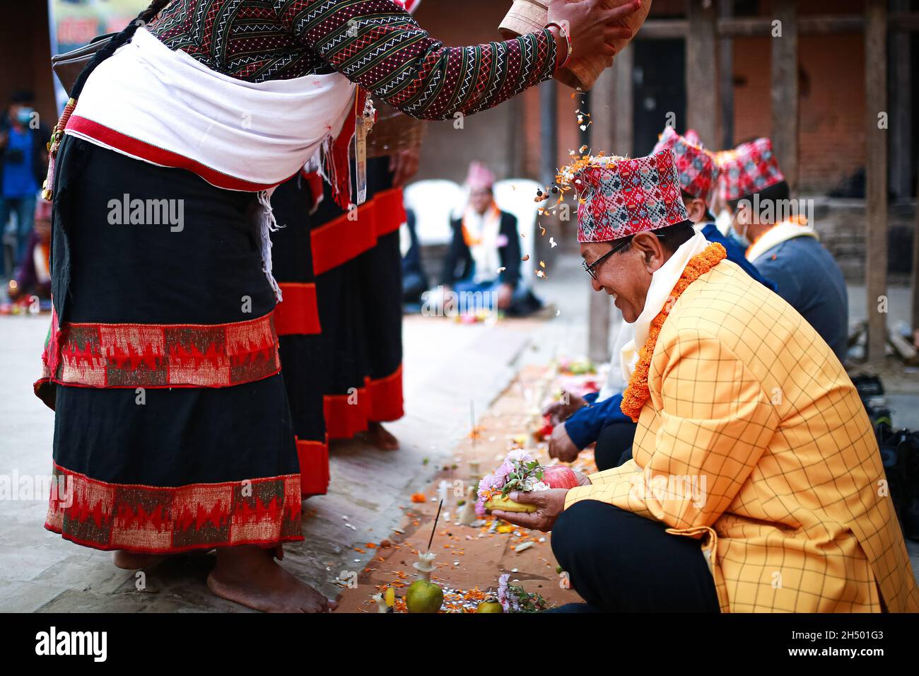 Mha puja hi-res stock photography and images - Alamy