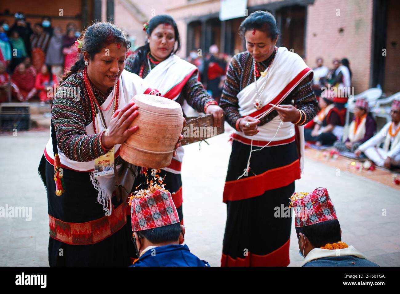 Mha puja hi-res stock photography and images - Alamy