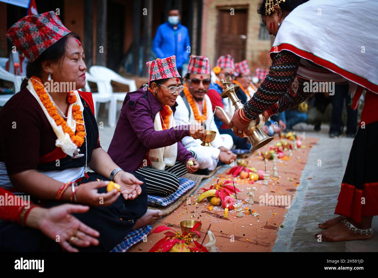 Mha puja hi-res stock photography and images - Alamy