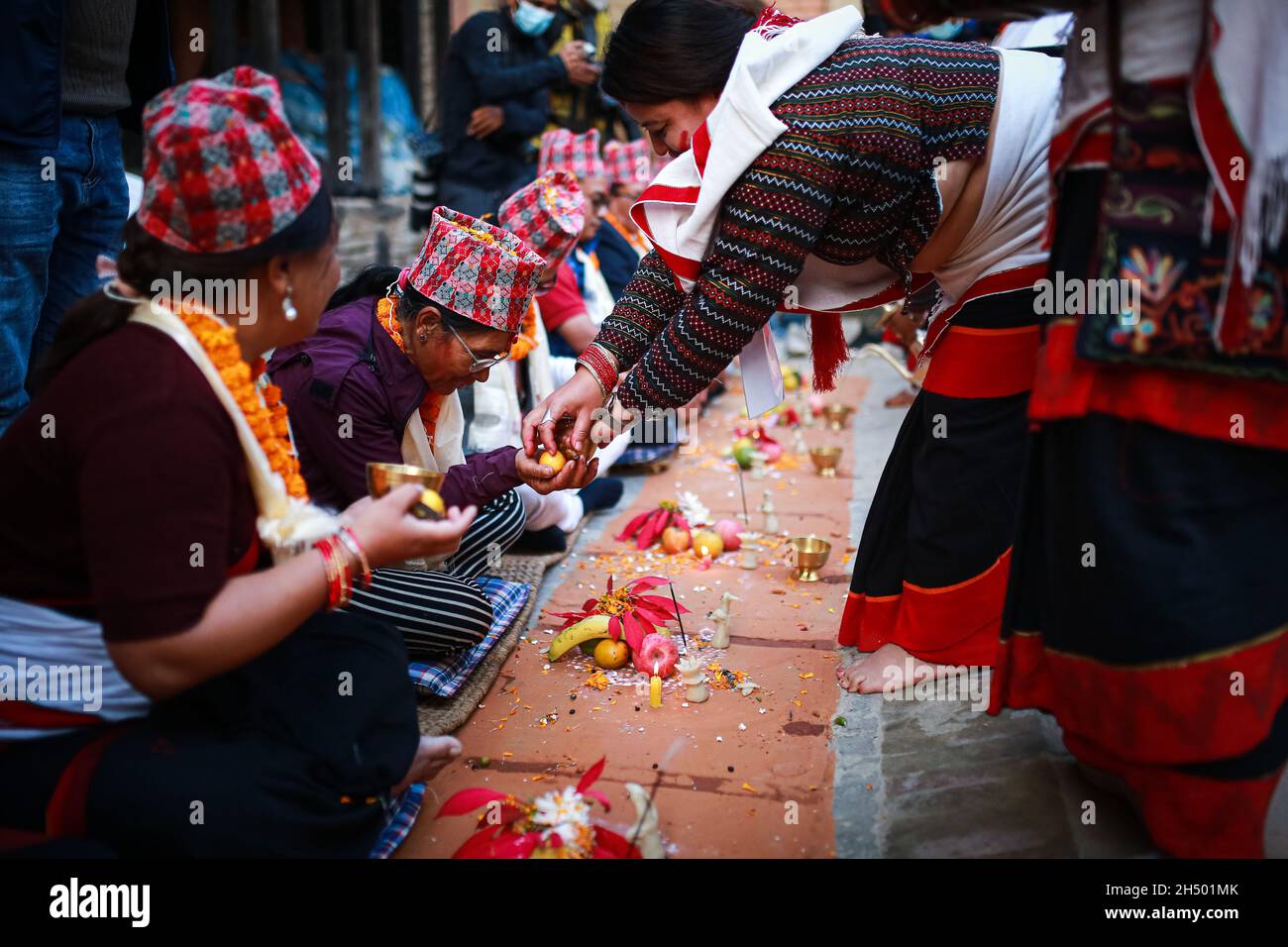 Mha puja hi-res stock photography and images - Alamy