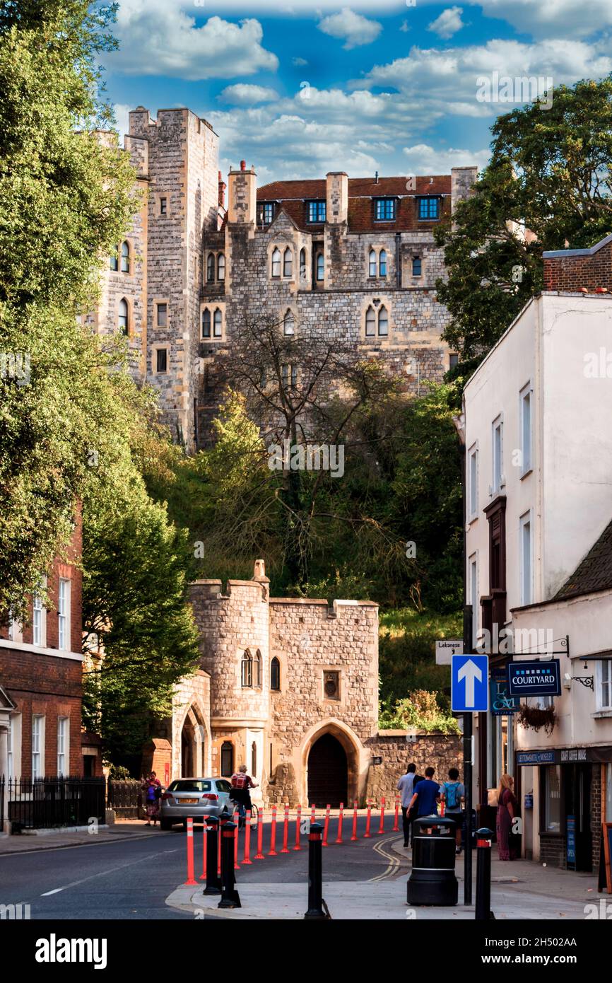 Cardiff Tower Clock Stock Photo - Alamy