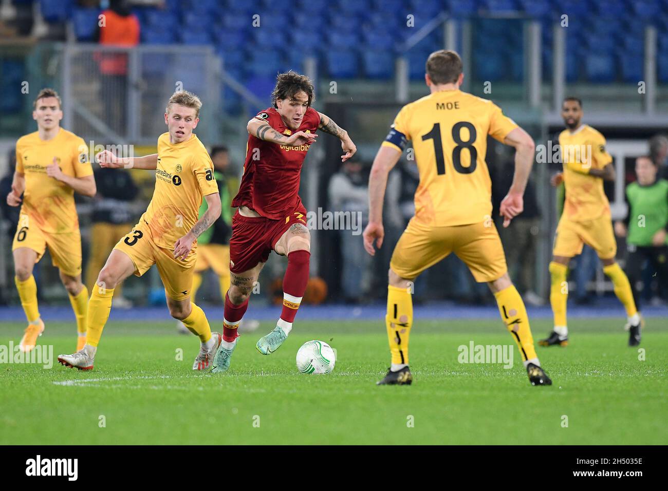 Stadio Olimpico, Rome, Italy. 4th Nov, 2021. Europa Conference League ...